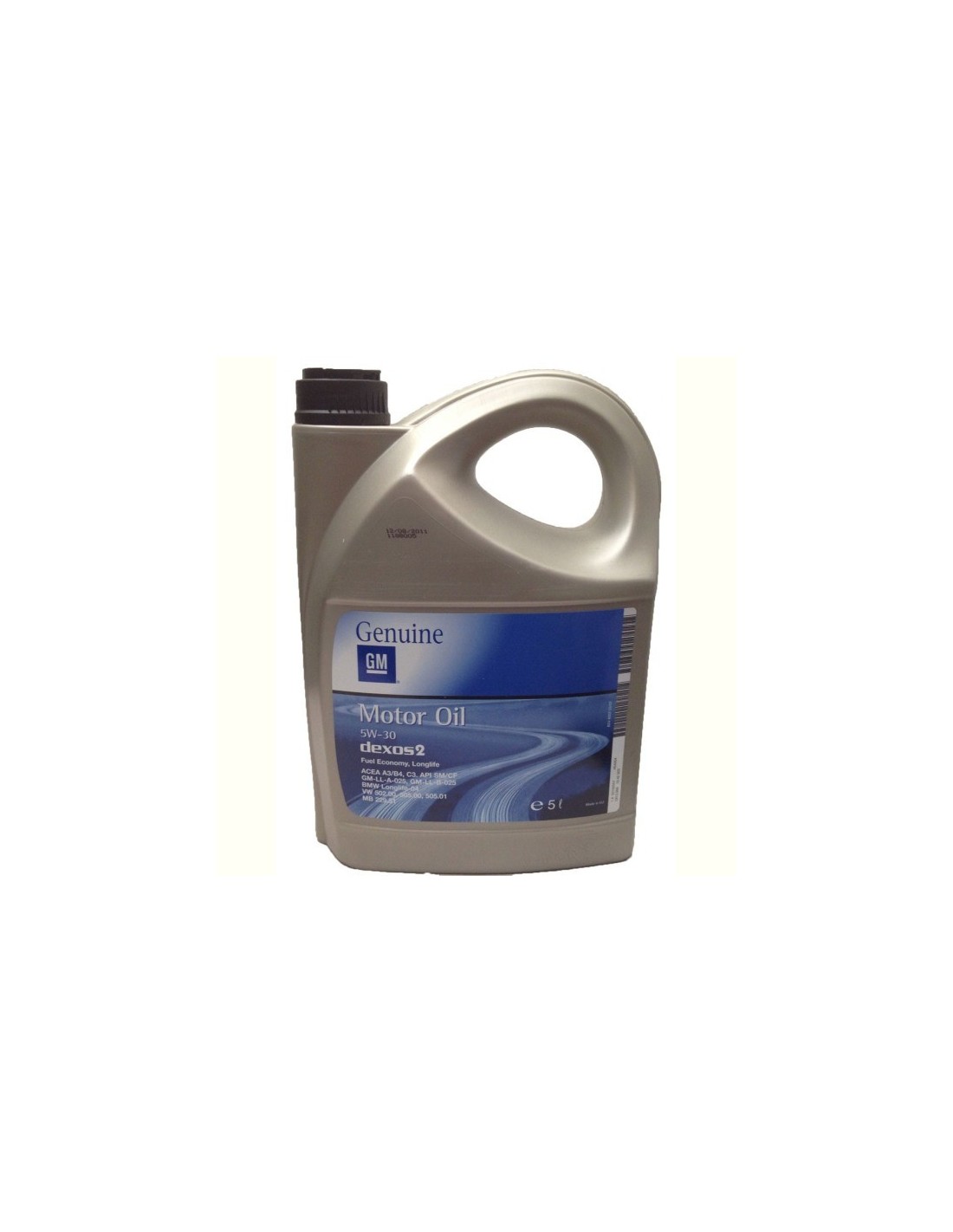 Aceite Opel Dexos2 5W30; 5 Litros - 22.91€ - www.recambium.com